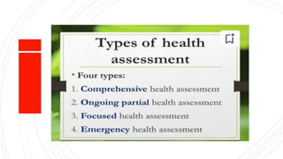 Presentation (4).pdf health assessment . | PPT