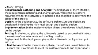 Software development models and all about this topic | PPT