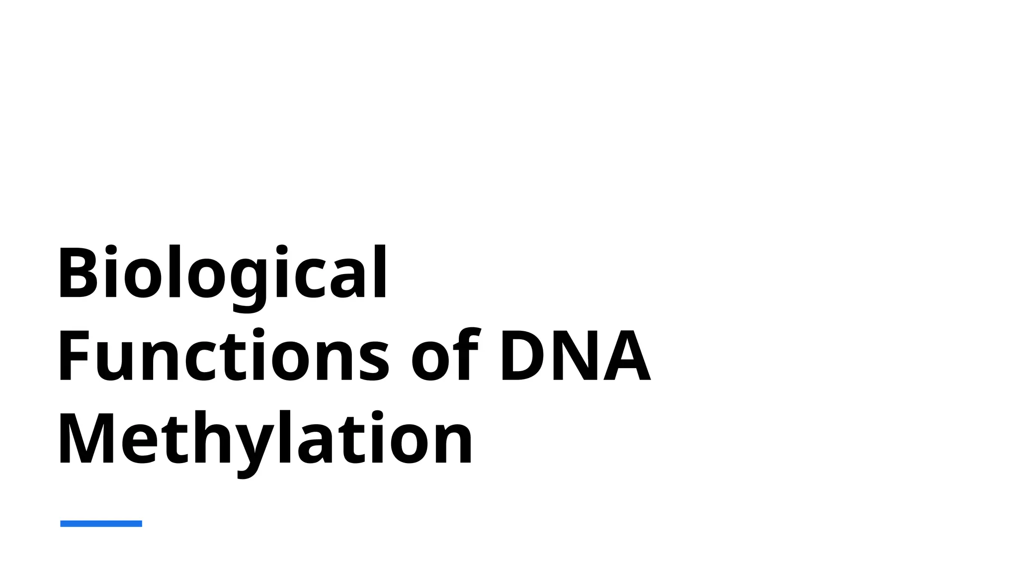 DNA Methylation and Imprinting: Detailed | PPTX