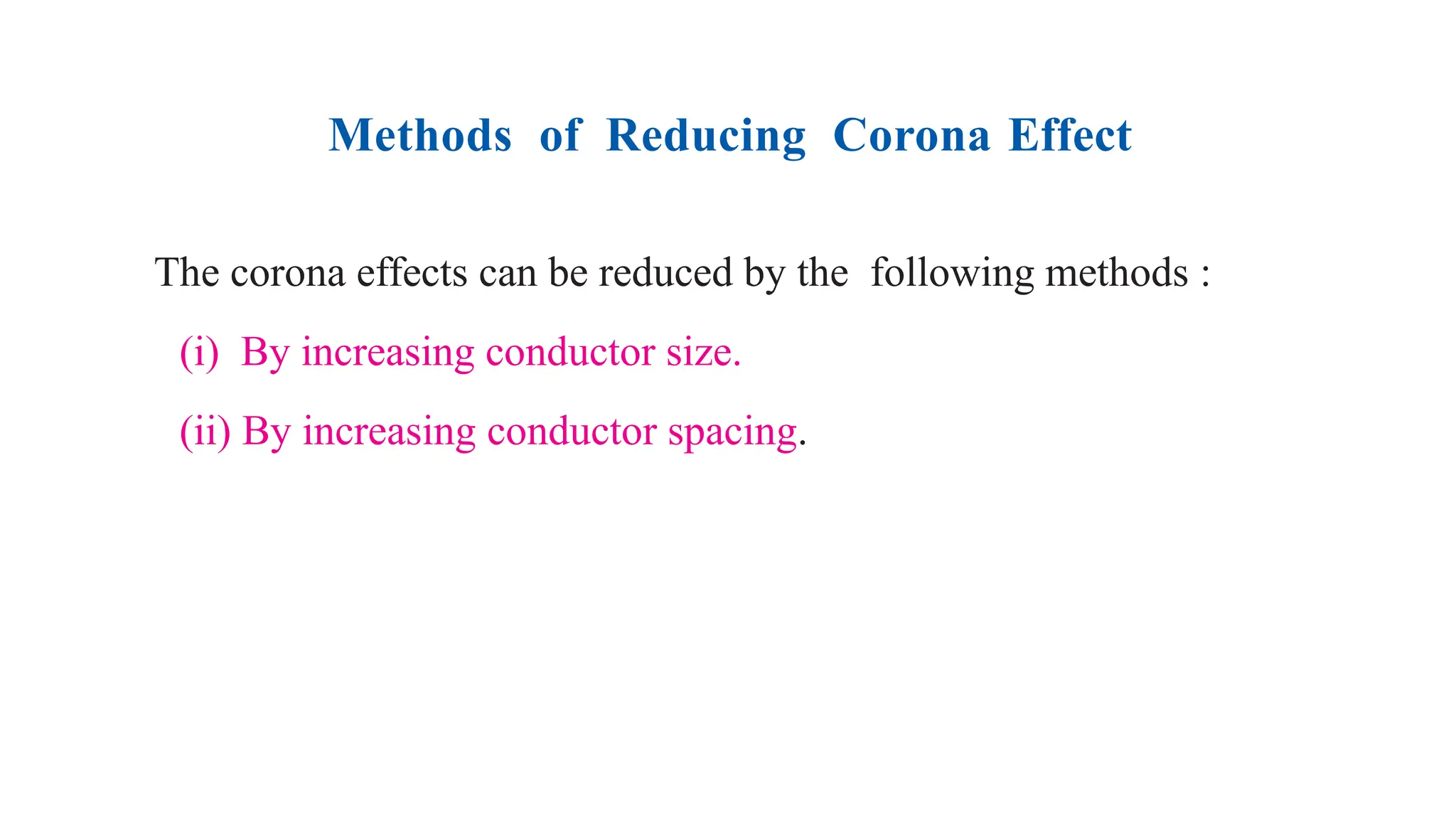 Corona Effect in Electrical Transmission Line | PPTX
