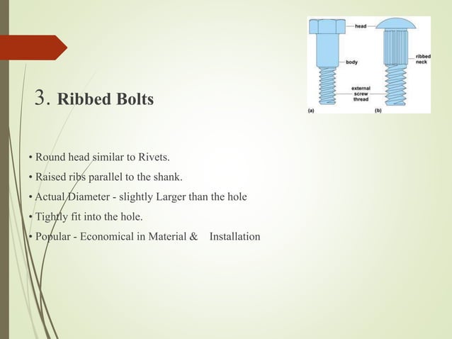 Presentation 4 - Bolted and Welded Connections.pptx | Physics | Science