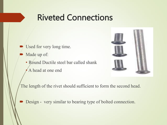 Presentation 4 - Bolted and Welded Connections.pptx | Physics | Science