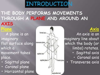 axis and planes | PPTX