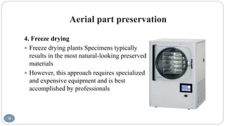 Preservation of plant specimen caused by Nematode | PPTX