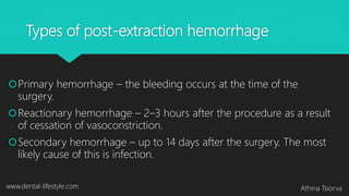 dental emergencies-hemorrhage | PPT