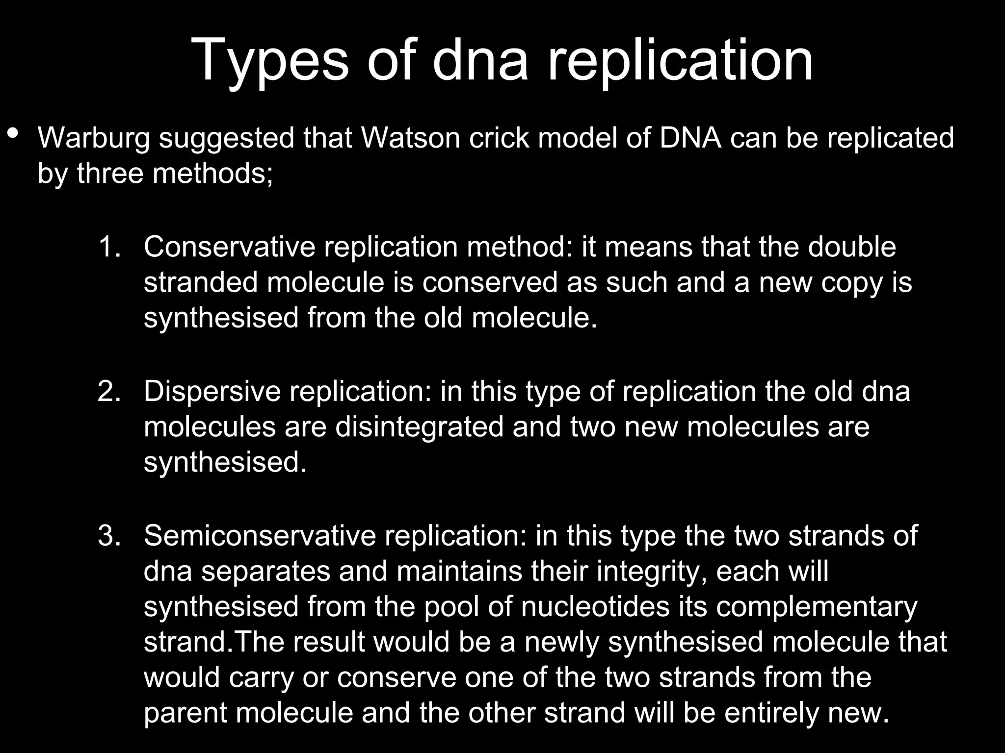 Prokaryotic Dna Replication Presentation Ppt
