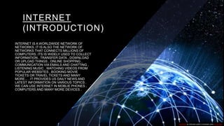 very nice project on internet class 10.pptx