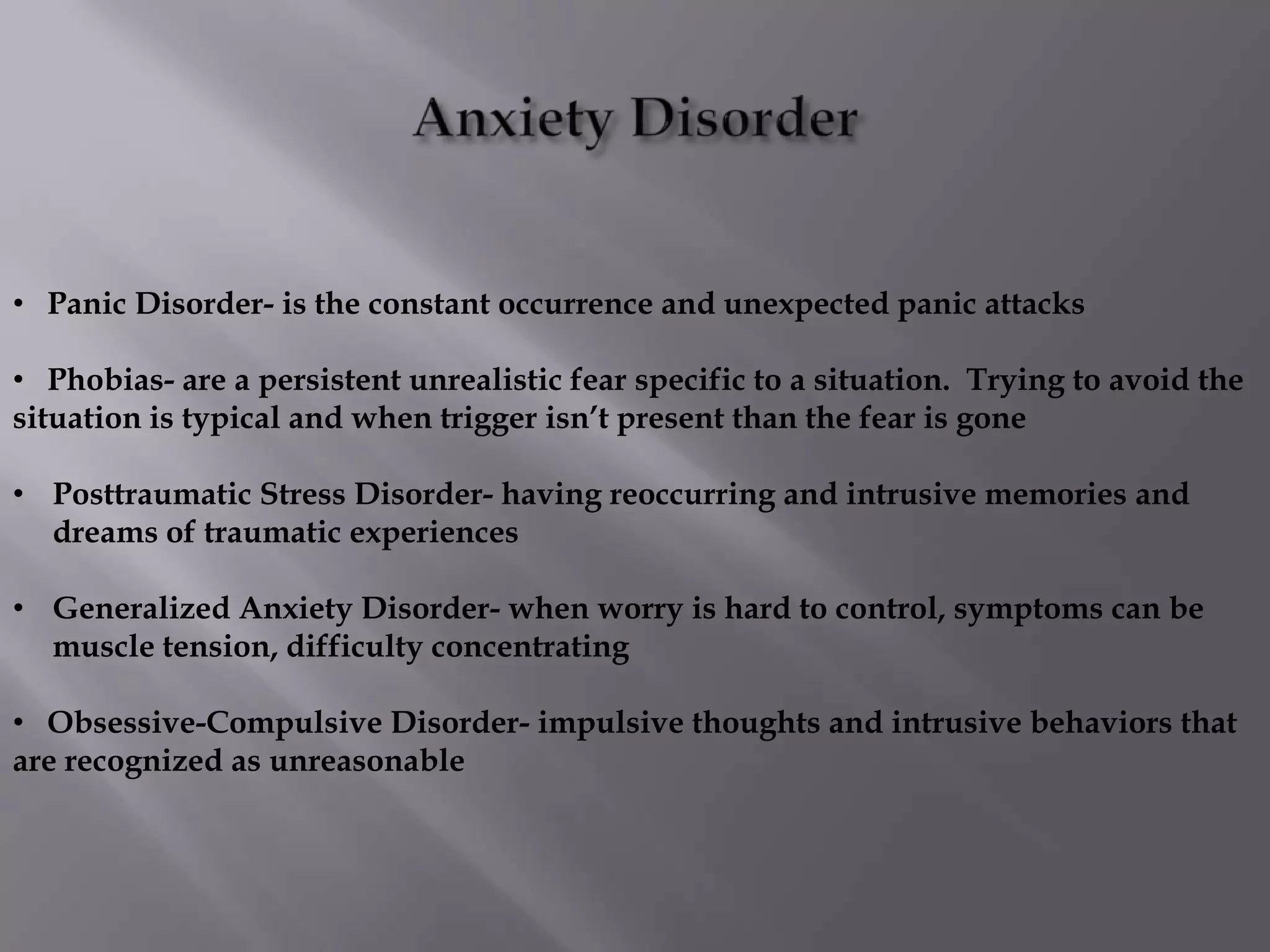 Presentation 410 ppt on Anxiety | PPTX