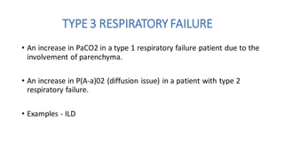 Respiratory failure by Ashish. Types and management | PDF