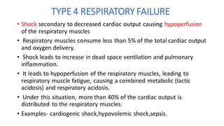 Respiratory failure by Ashish. Types and management | PDF