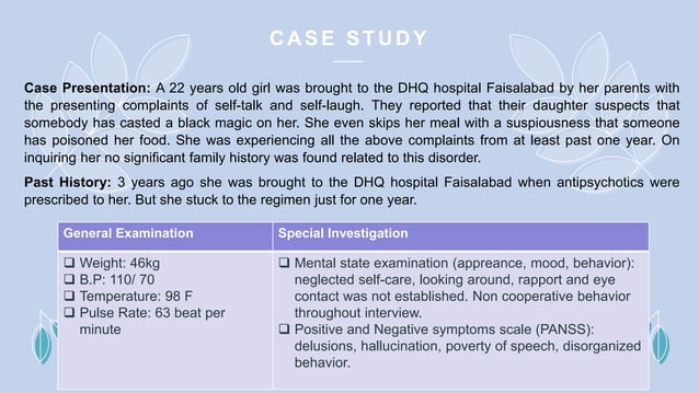 hebephrenic (disorganized) and post schizophrenic depression | PPTX