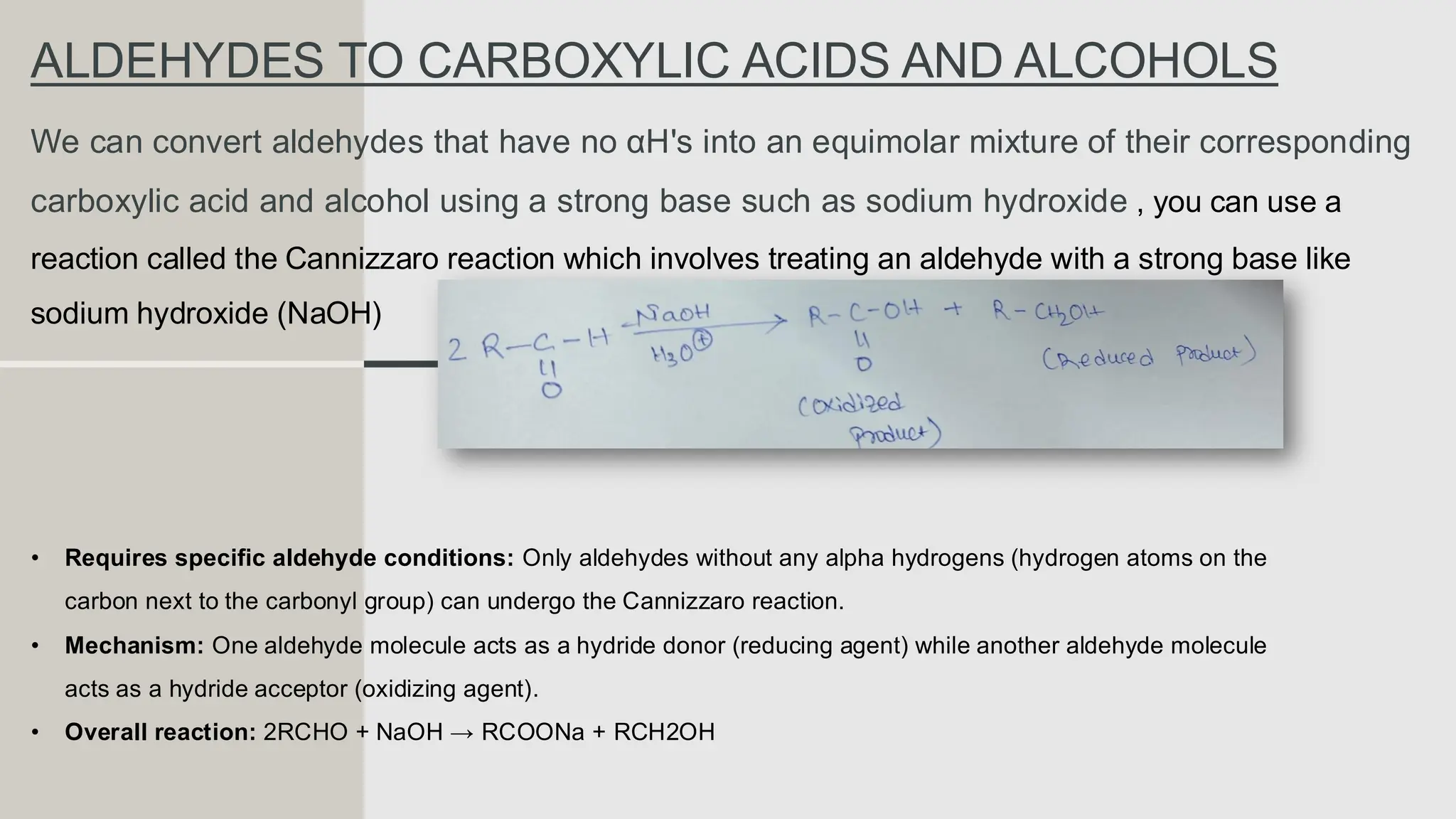 chemistry colledge presentation on oxiation and reduction of compounds ...