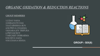 chemistry colledge presentation on oxiation and reduction of compounds ...