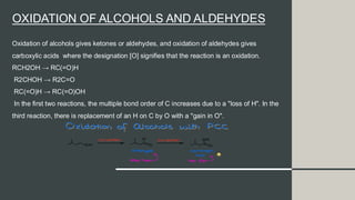 chemistry colledge presentation on oxiation and reduction of compounds ...