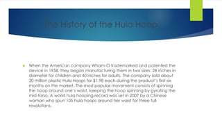 The History of the Hula Hoop | PPTX