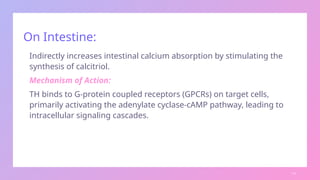 Calcium homeostasis and kidney regulation of acid and base pptx | PPTX