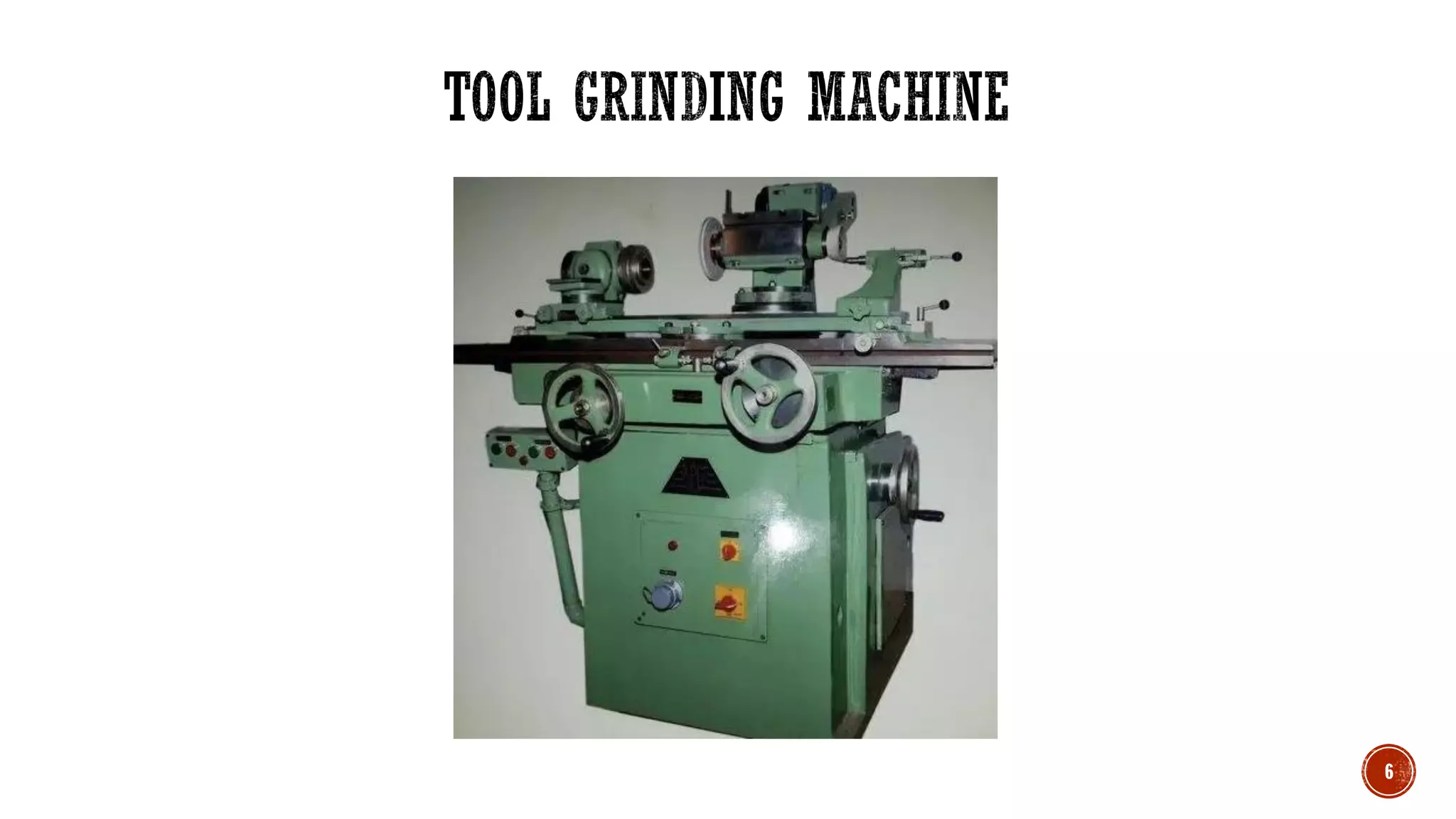 Various specifications of machine tools. | PDF