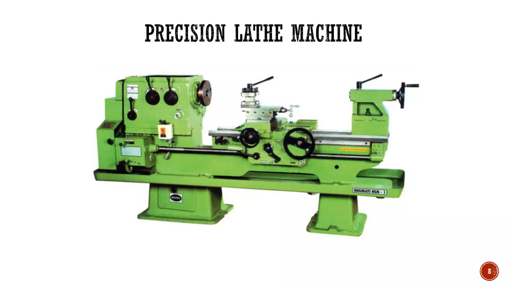 Various specifications of machine tools. | PDF