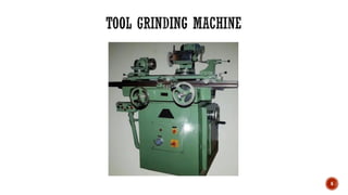Various specifications of machine tools. | PDF