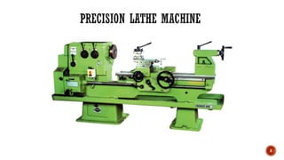 Various specifications of machine tools. | PDF