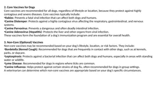 dspetstore / Dog Vaccination Schedule Explained | PPTX