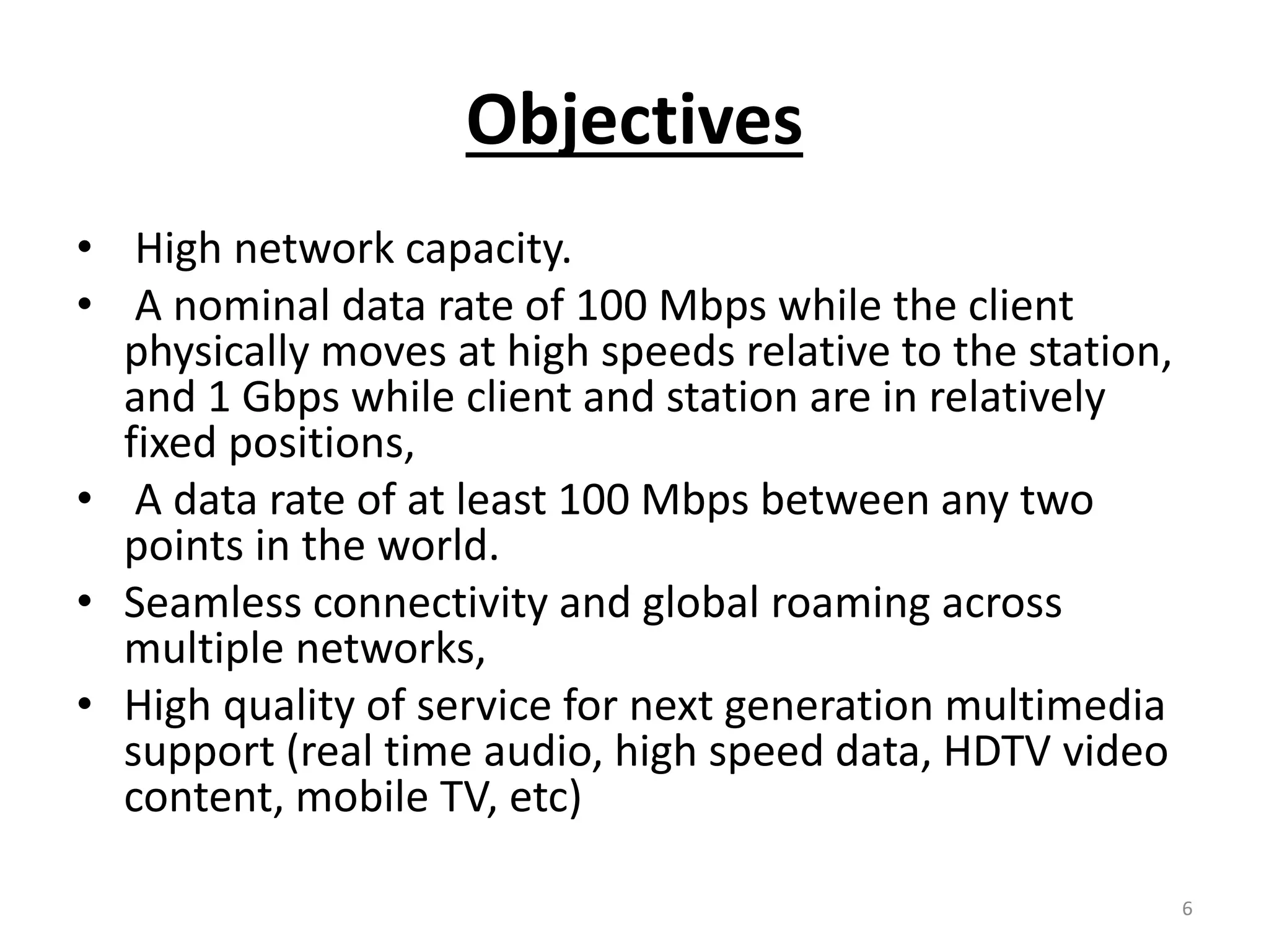Presentation on 4gLTE | PPTX