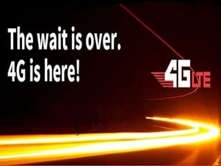 Presentation on 4gLTE | PPTX