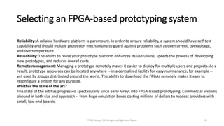 FPGA Design Challenges | PDF