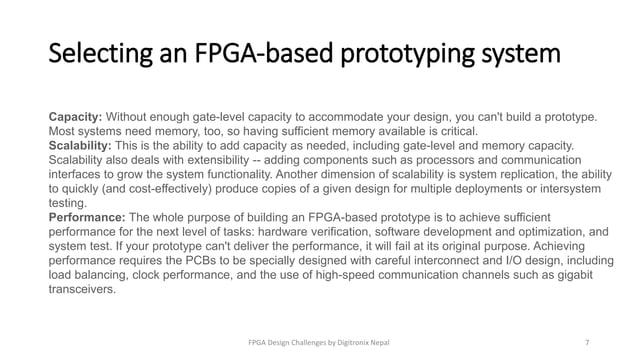 FPGA Design Challenges | PDF