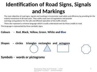 Presentation 4 HGV T4 - Road Signs, Signals and Markings.pptx