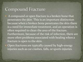 Presentation4 musculoskeletal fractures | PPT