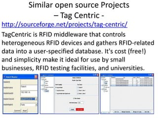 Presentation 4 rifidi emulator lab | PPT