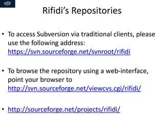 Presentation 4 rifidi emulator lab | PPT