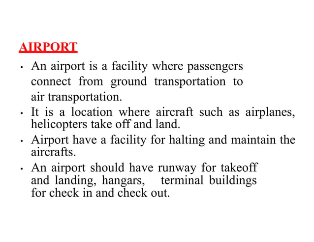 transportation engineering module 4th pptx | PPT