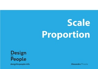 Scale and Proportion | PDF