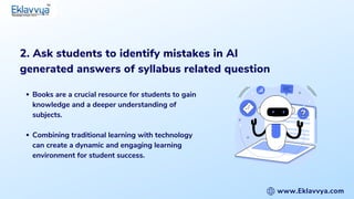 4 Ways Teachers can Use AI for Better Student Engagement | PDF