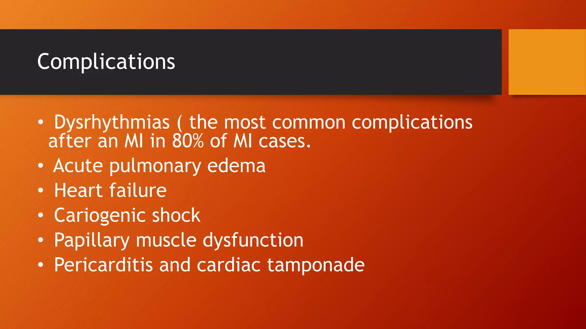 Nursing management patient with Myocardial infraction | PPTX