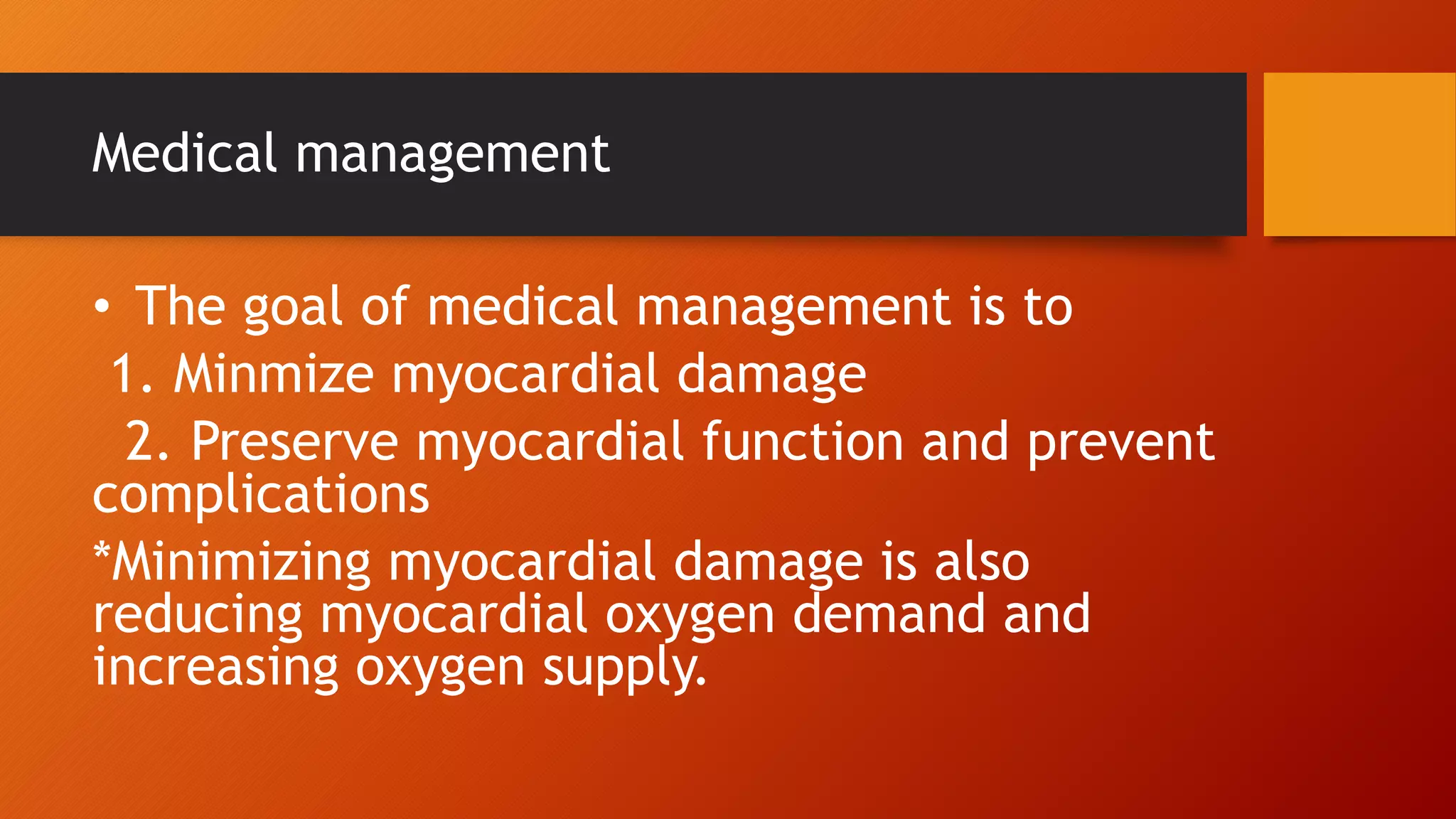 Nursing management patient with Myocardial infraction | PPTX