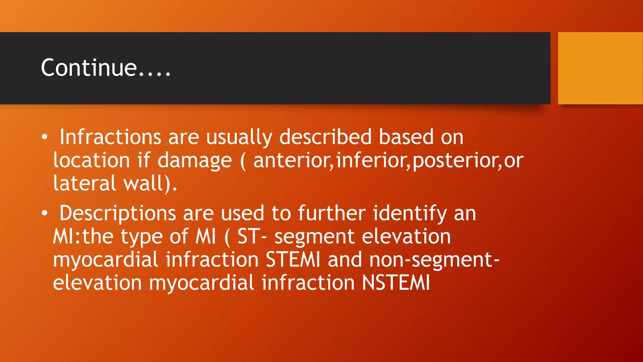 Nursing management patient with Myocardial infraction | PPTX