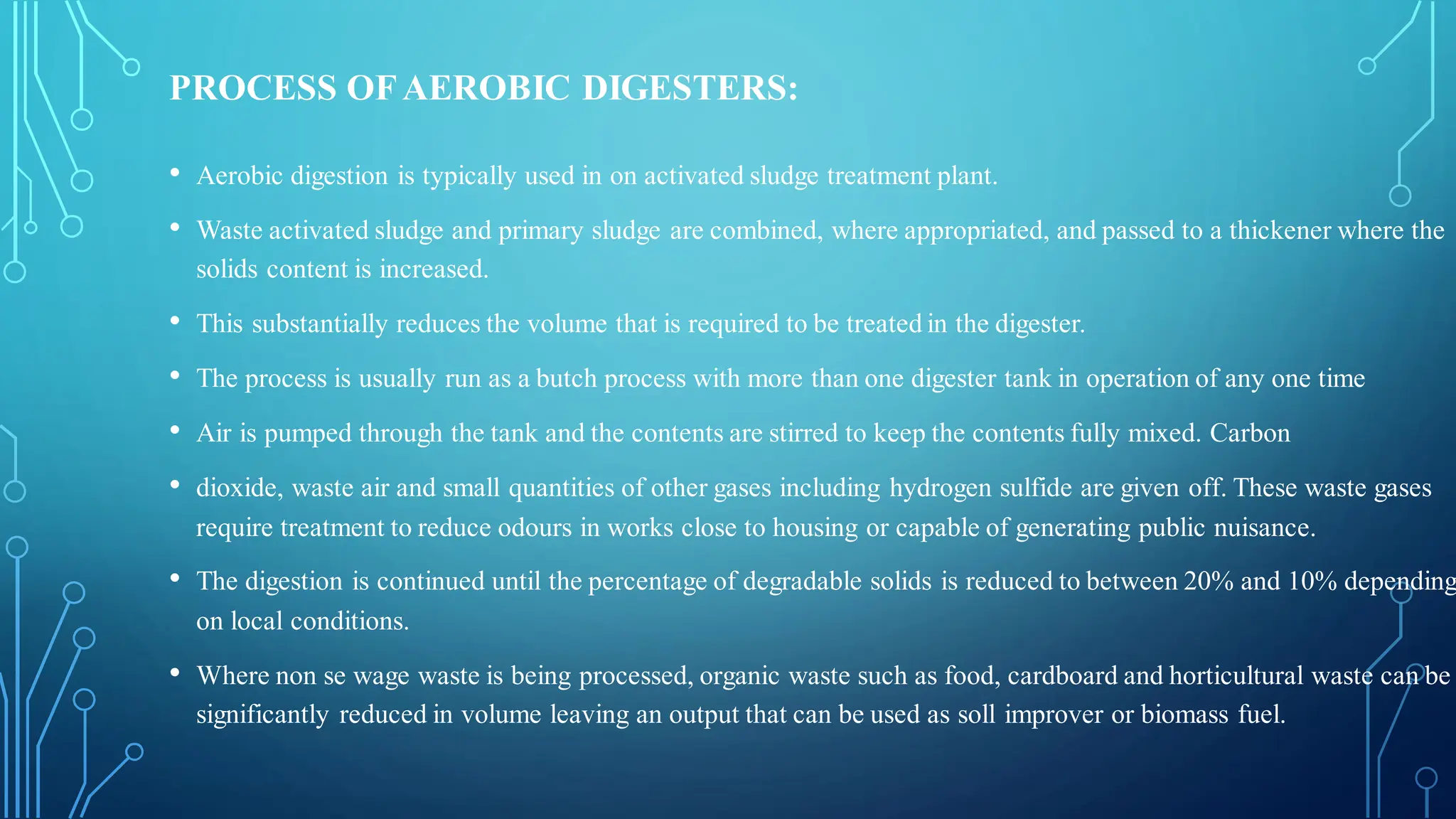 Aerobic and anaerobic digesters | PDF