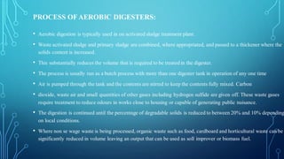 Aerobic and anaerobic digesters | PDF