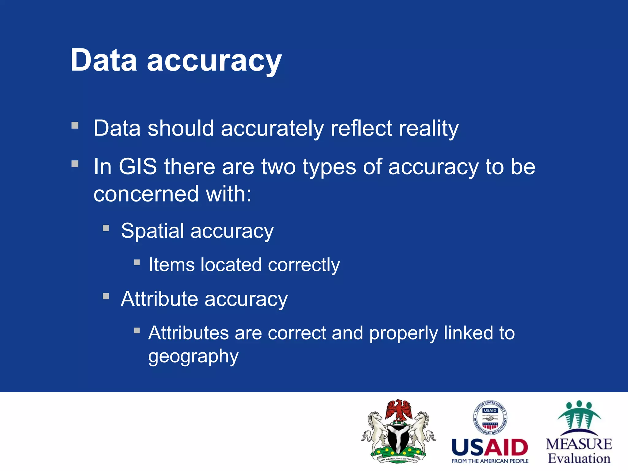 Data 101: Fundamentals of Data in GIS | PPT