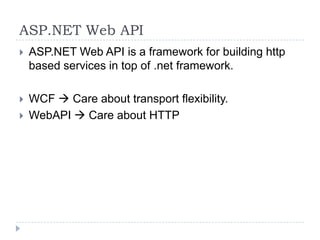 ASP.NET Web API | PPT