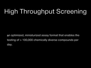 Microplate Assays and High Throughput Screening HTPC | PDF