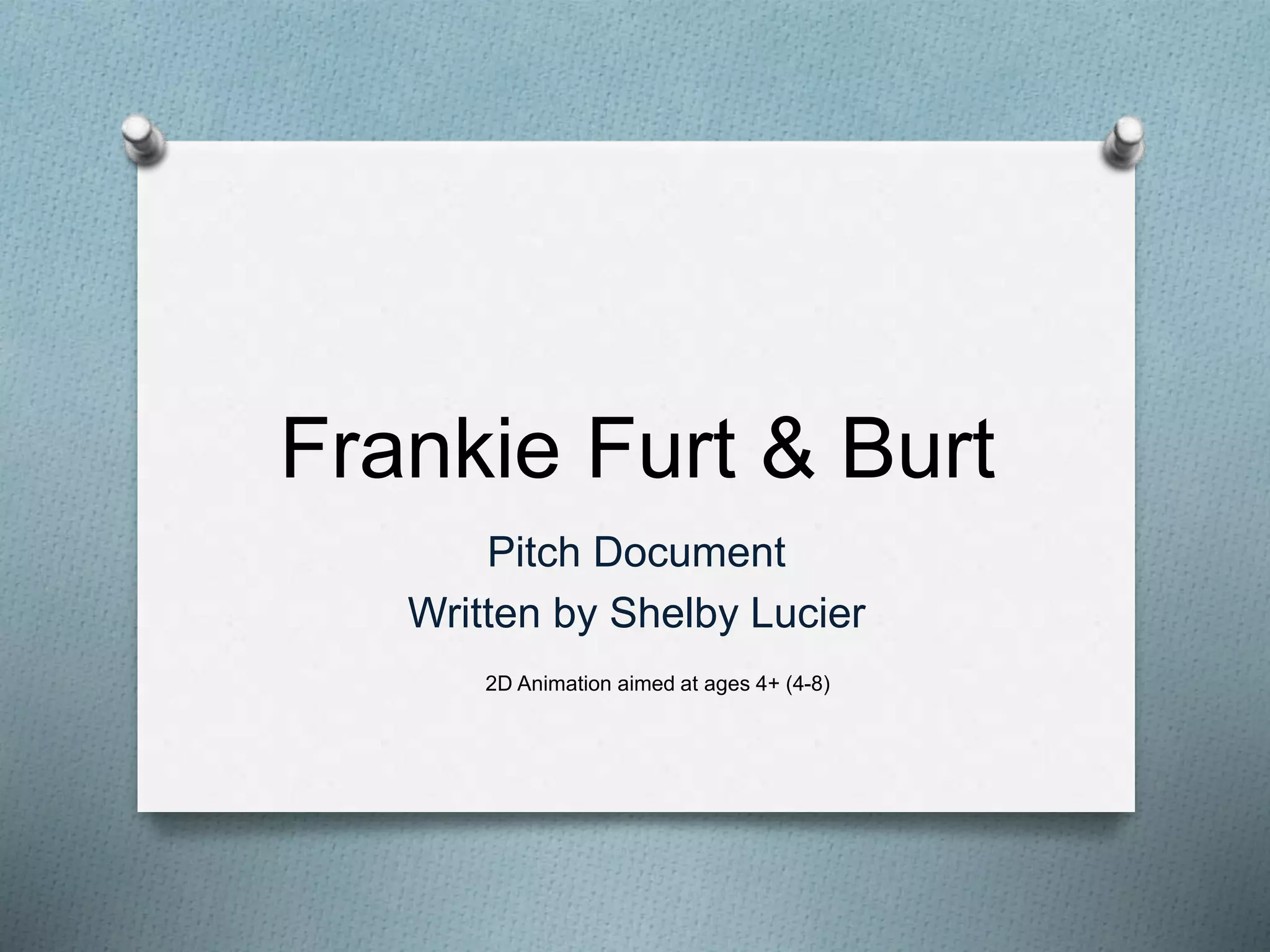 Final Pitch Document | PPT