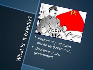 Planned economy | PPTX