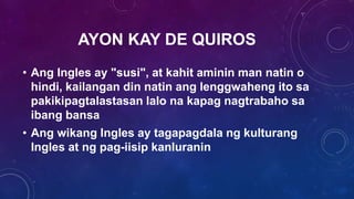 Batayan sa Pilosopiyang Pinoy | PPTX