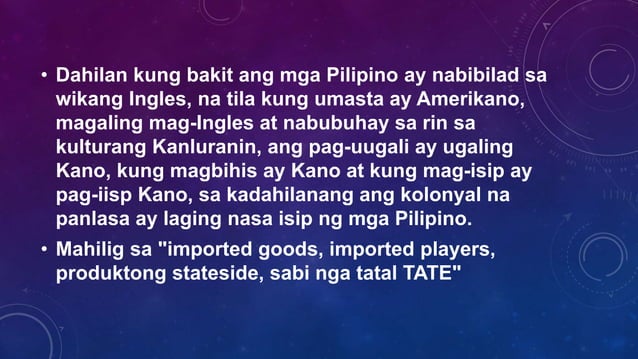 Batayan sa Pilosopiyang Pinoy | PPTX