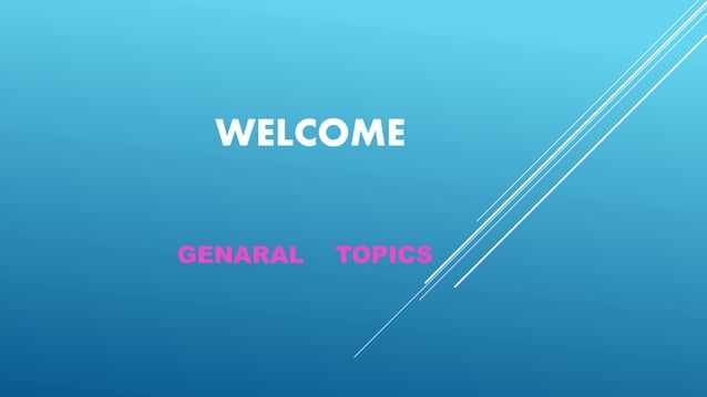 general topics | PPTX | Hinduism | Religion & Spirituality