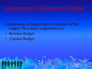 Government Budget | PPTX